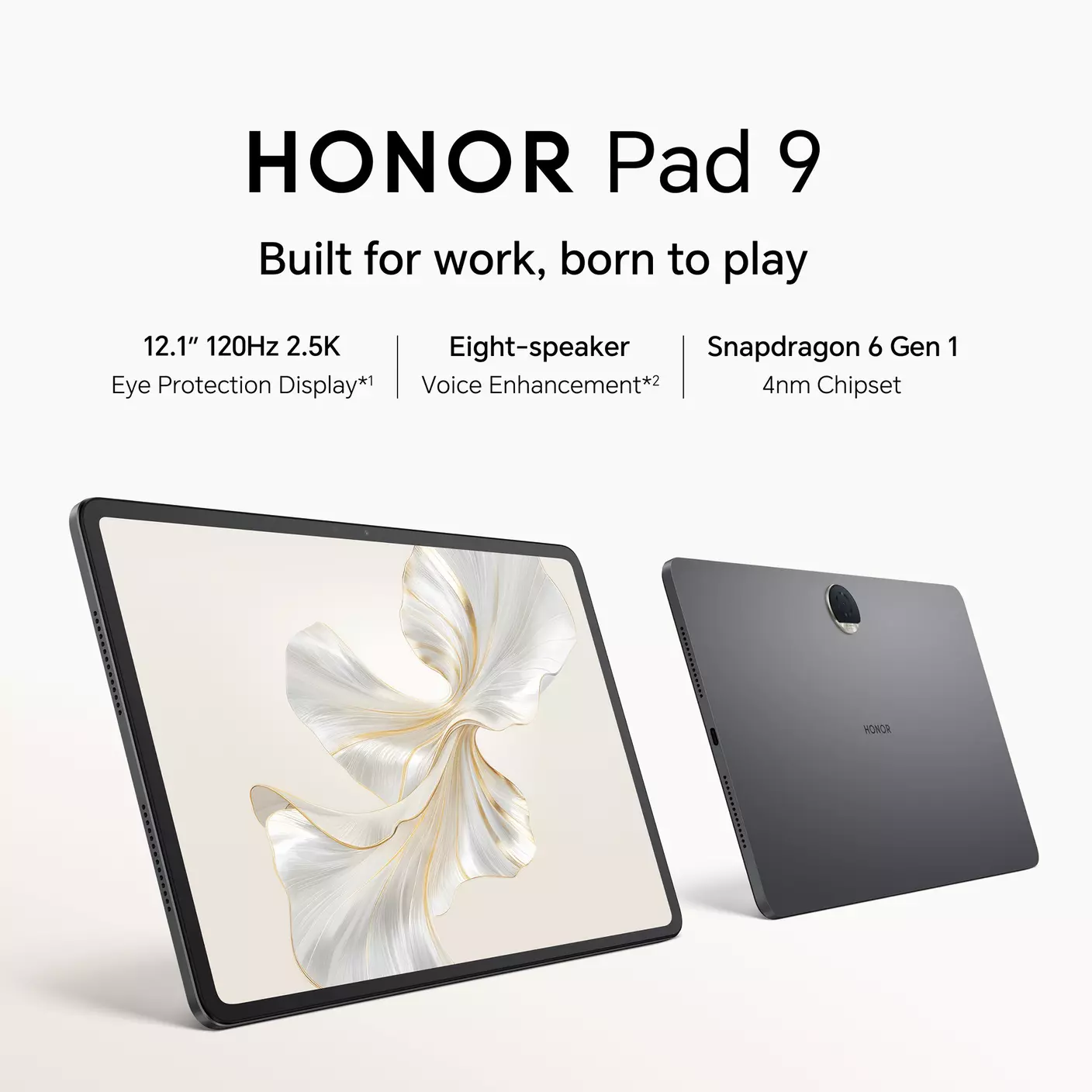 Honor Pad 9 Tablet 5G SIM Free Space Grey | EE