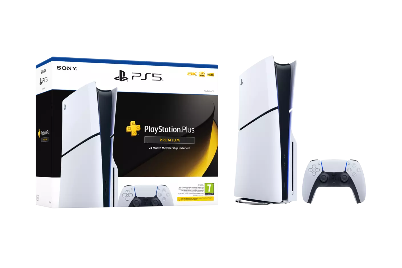 PlayStation®5 Slim Console 24 month bundle with PS Plus Premium and ...