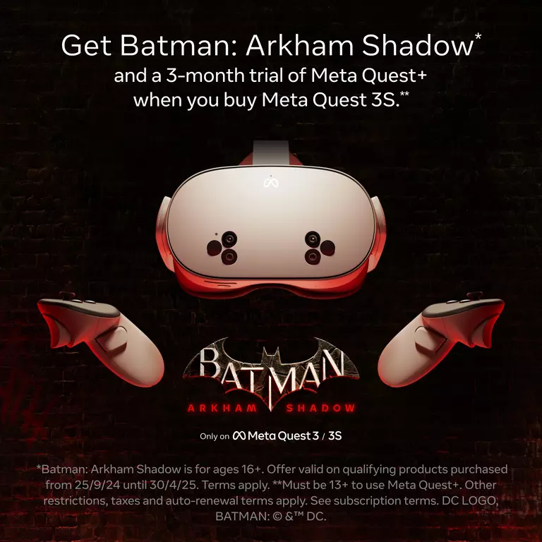 Meta Quest 3S Mixed Reality Headset 24 month bundle with £50 EE GameCard and more White | EE