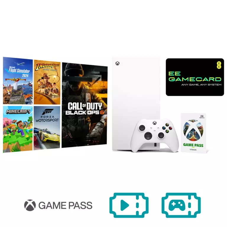 Xbox Series X Digital Edition Console 24 month bundle with EE GameCard ...